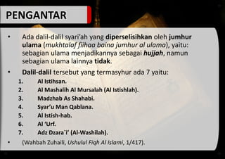 MATERI SYARIAH 11 DALIL SYARIAH YANG DZANNY rev.pdf