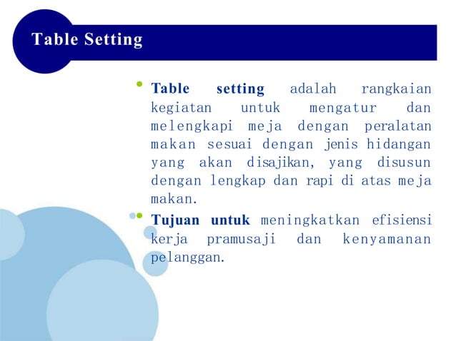 MATERI TABLE SETTING HARPRAS 23.pptx