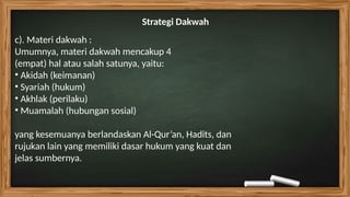 Materi tabligh & dakwah , belajar ceramah (Ust. KIM).pptx