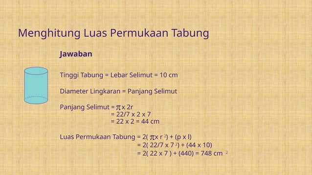 MATERI TABUNG tabung pereseniiiiiiiiiiiitasii | PPT