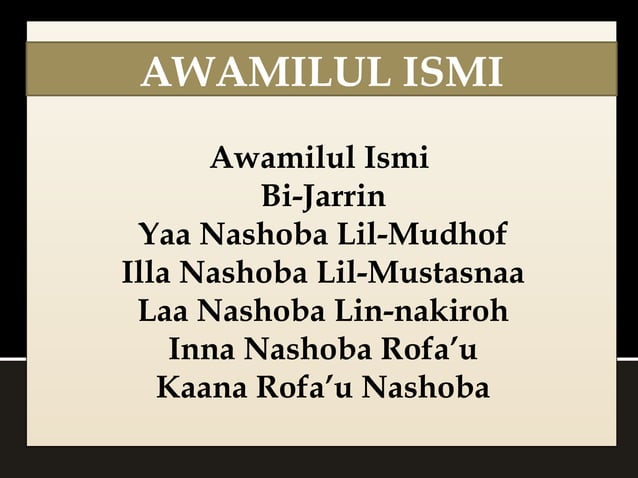 MATERI PENGENALAN CARA TARJAMAH QURAN METODE TAMYIZ | PPTX