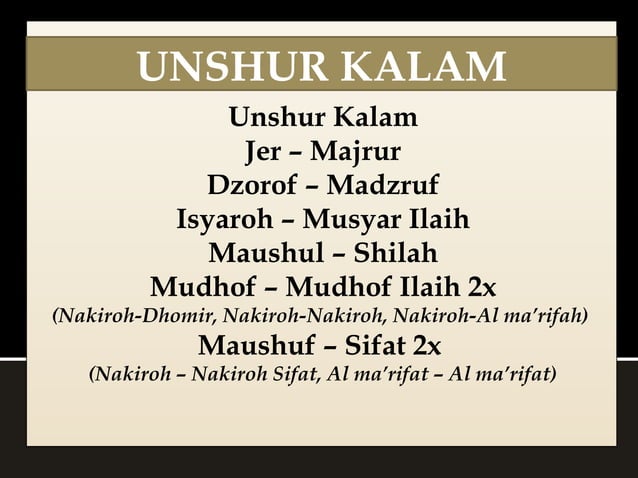 MATERI PENGENALAN CARA TARJAMAH QURAN METODE TAMYIZ | PPTX