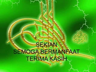 Materi tata cara salat sunnah | PPTX