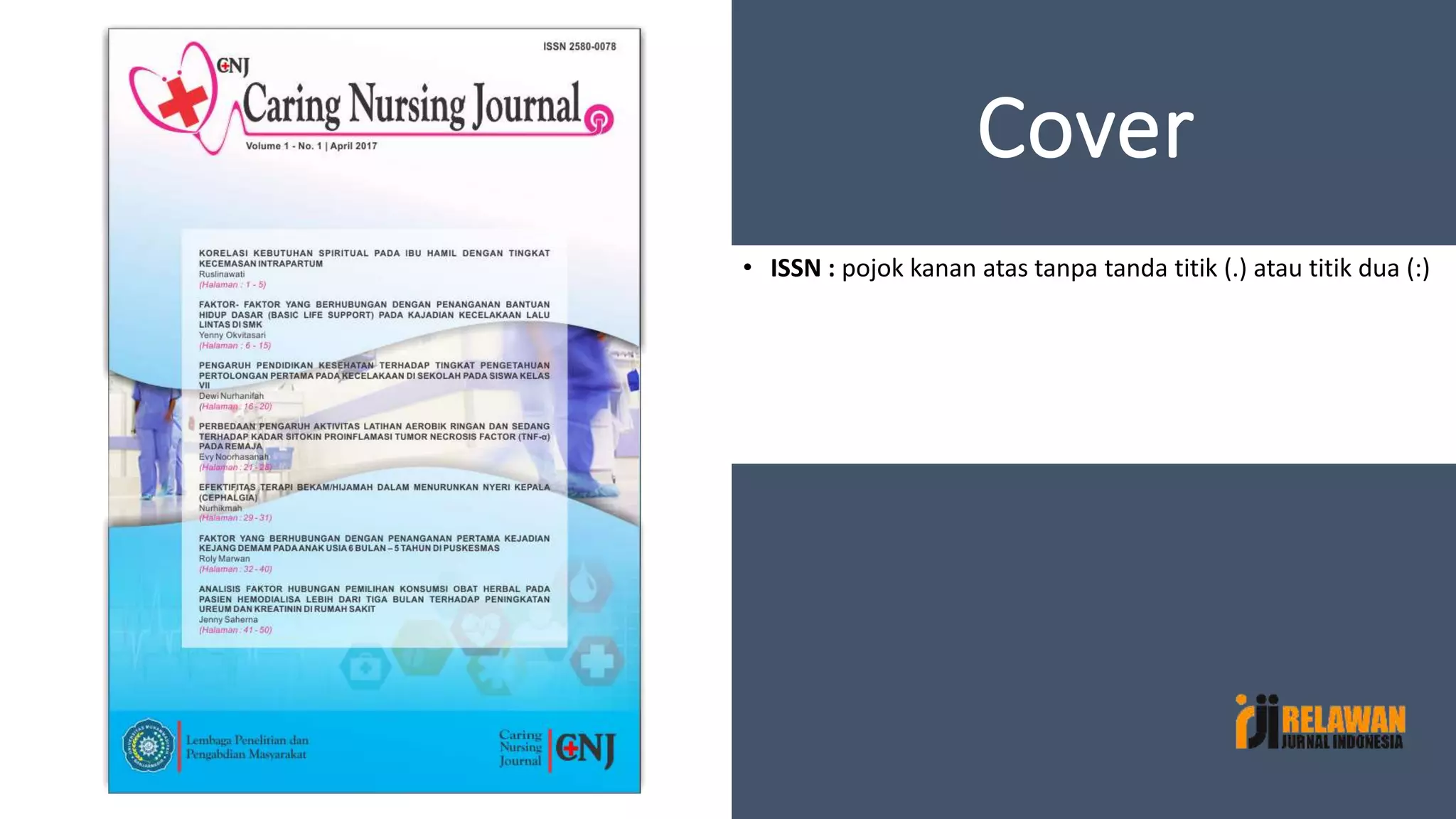 Materi tata kelola jurnal dari sudut pandang editor | PPTX