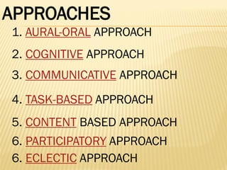 MATERI TEFL 2 APPROACHES, METHODS.pdf | Education