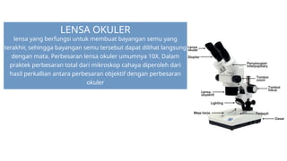 Materi Tek Lab Mikroskop ppt teknil labb | PPT