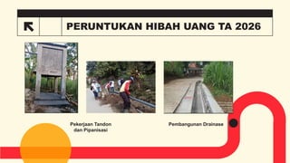 Teknis Pelaksanaan Fisik Hibah Uang Pemerintah Kabupaten Lumajang Tahun ...