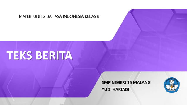 Materi teks berita 2 | PPTX