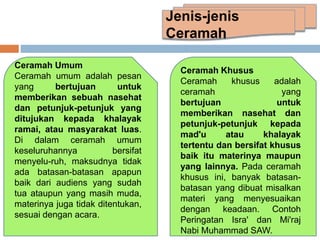 Materi teks ceramah | PPT