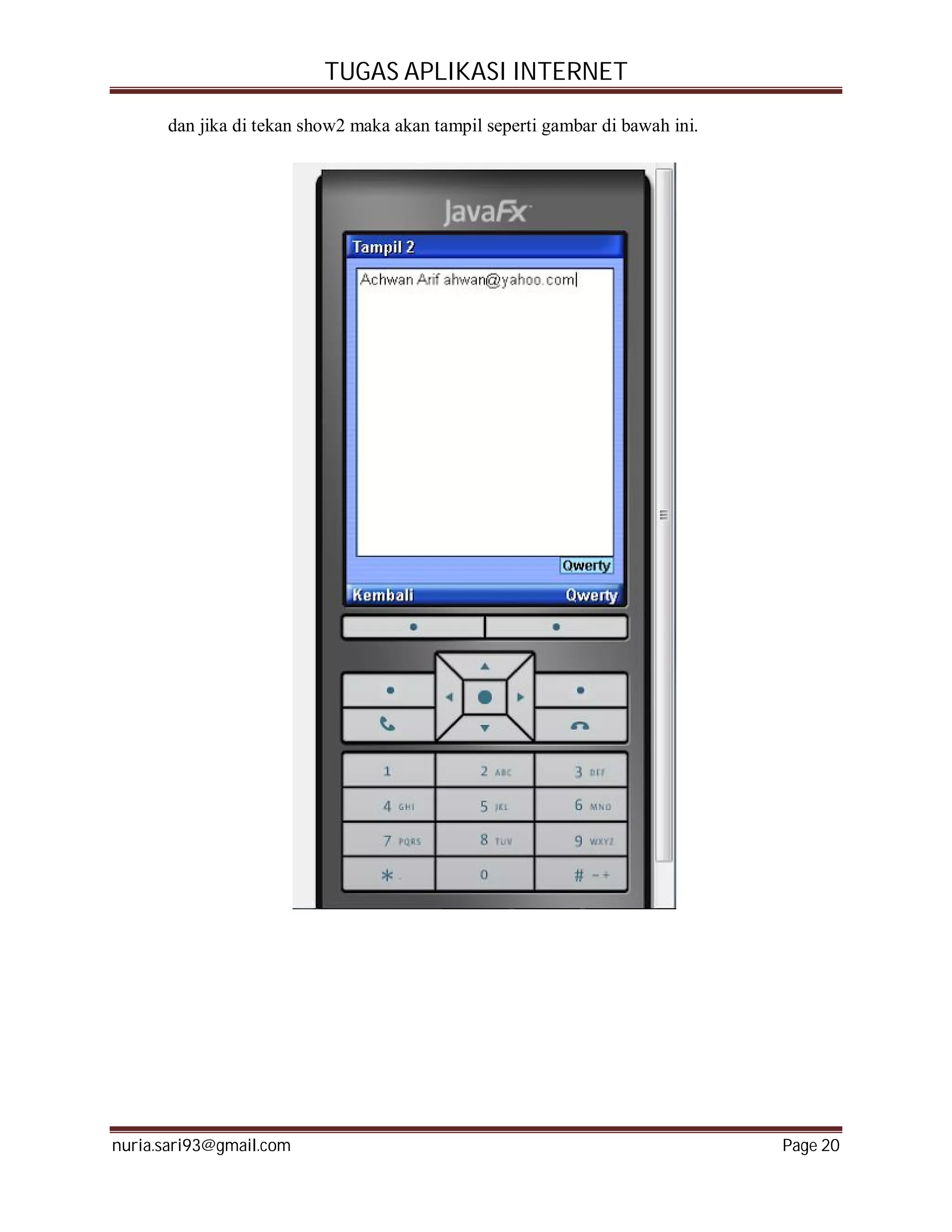 Materi tentang j2me | PDF