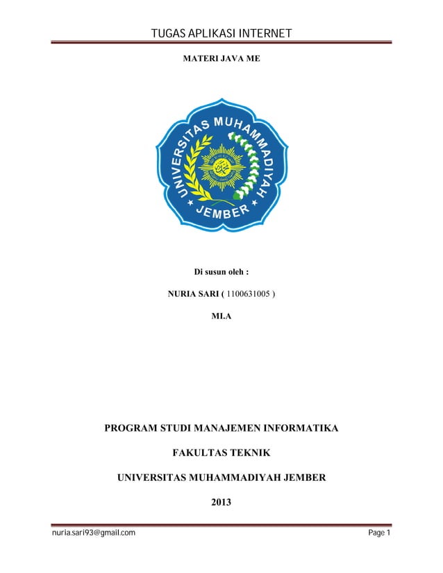 Materi tentang j2me | PDF