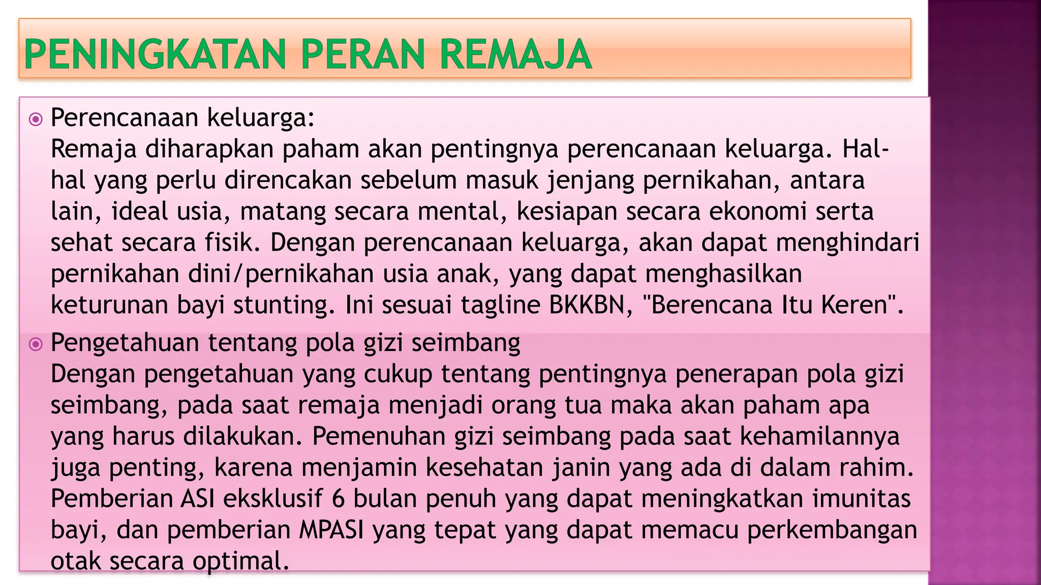 MATERI TENTANG STUNTING BAGI REMAJA (Materi sosialisasi).ppt