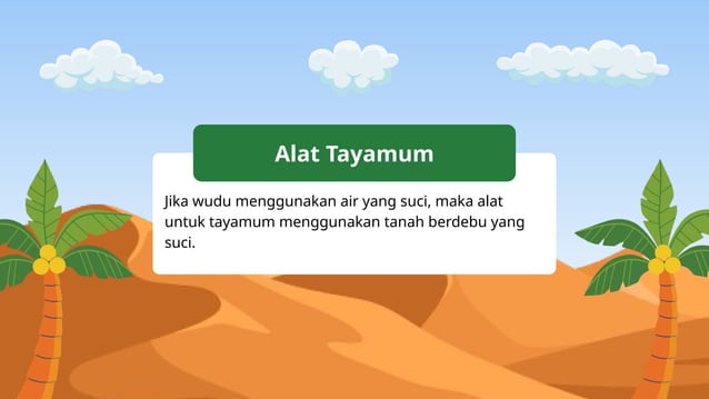 Materi tentang Tayamum bagi anak Sekolah Dasar.pptx