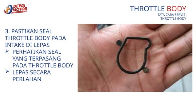 MATERI PEMBONGKARAN THROTTLE BODY MOTOR | PPT