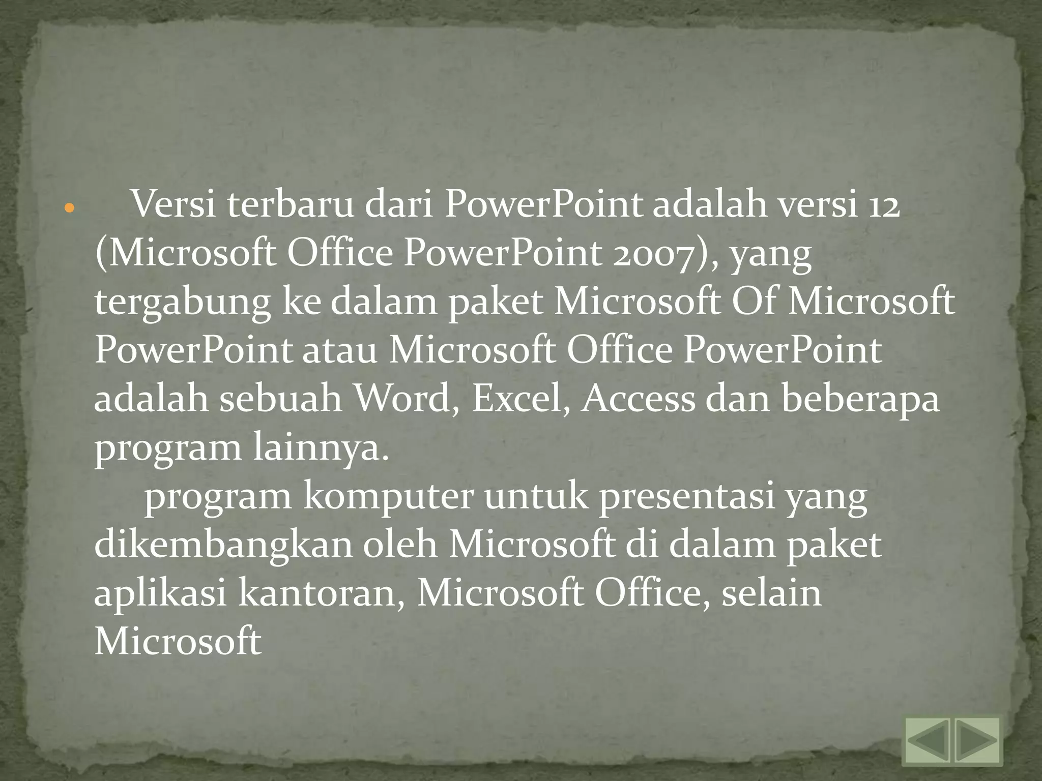 Contoh Perangkat Lunak Pembuat Presentasi | PPTX