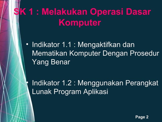 Materi tik kelas X semester 1 | PPT
