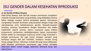 BAHAN AJAR MATA KULIAH PELAYANAN KESEHATAN REPRODUKSIISU GENDER.pptx