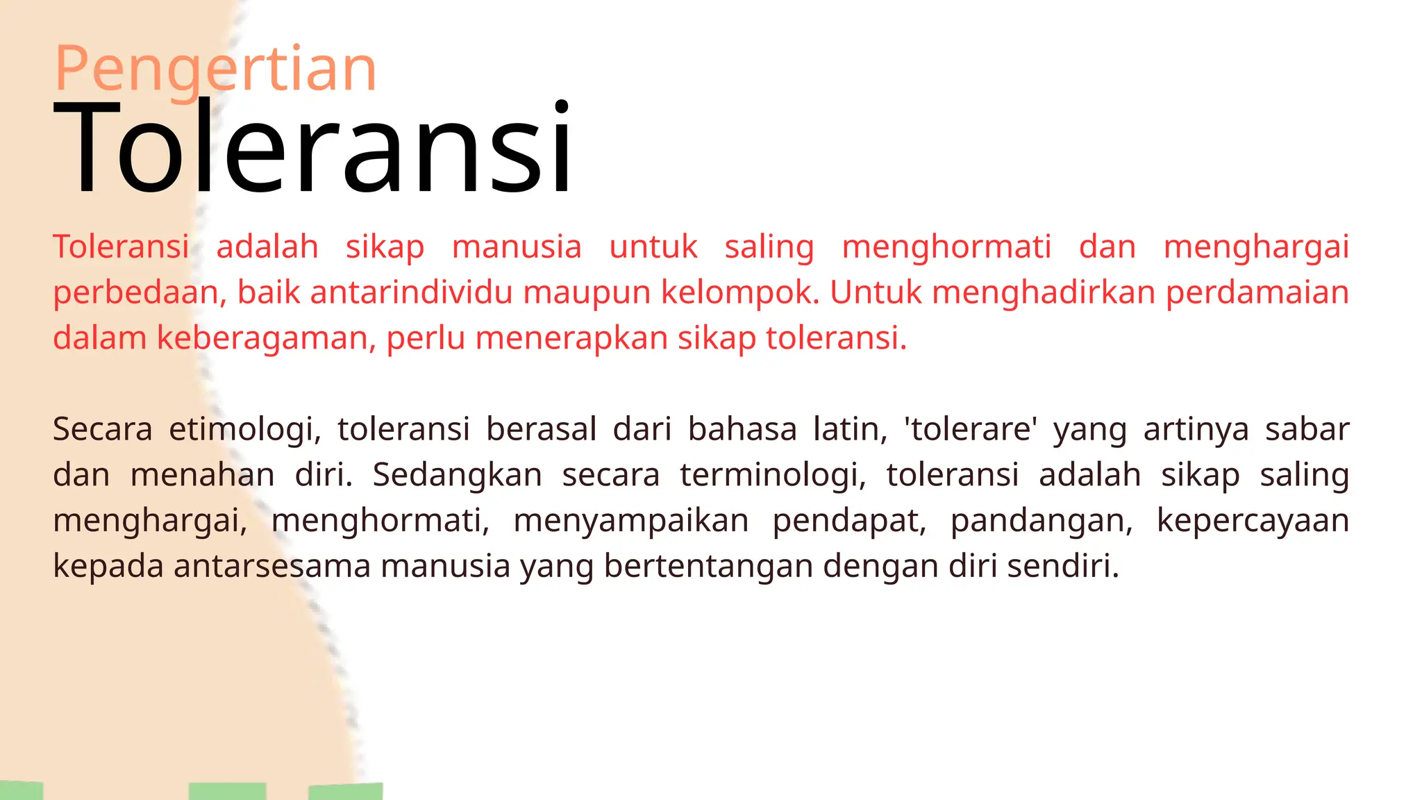 Materi menghargai perberdaan Toleransi Beragama .pptx