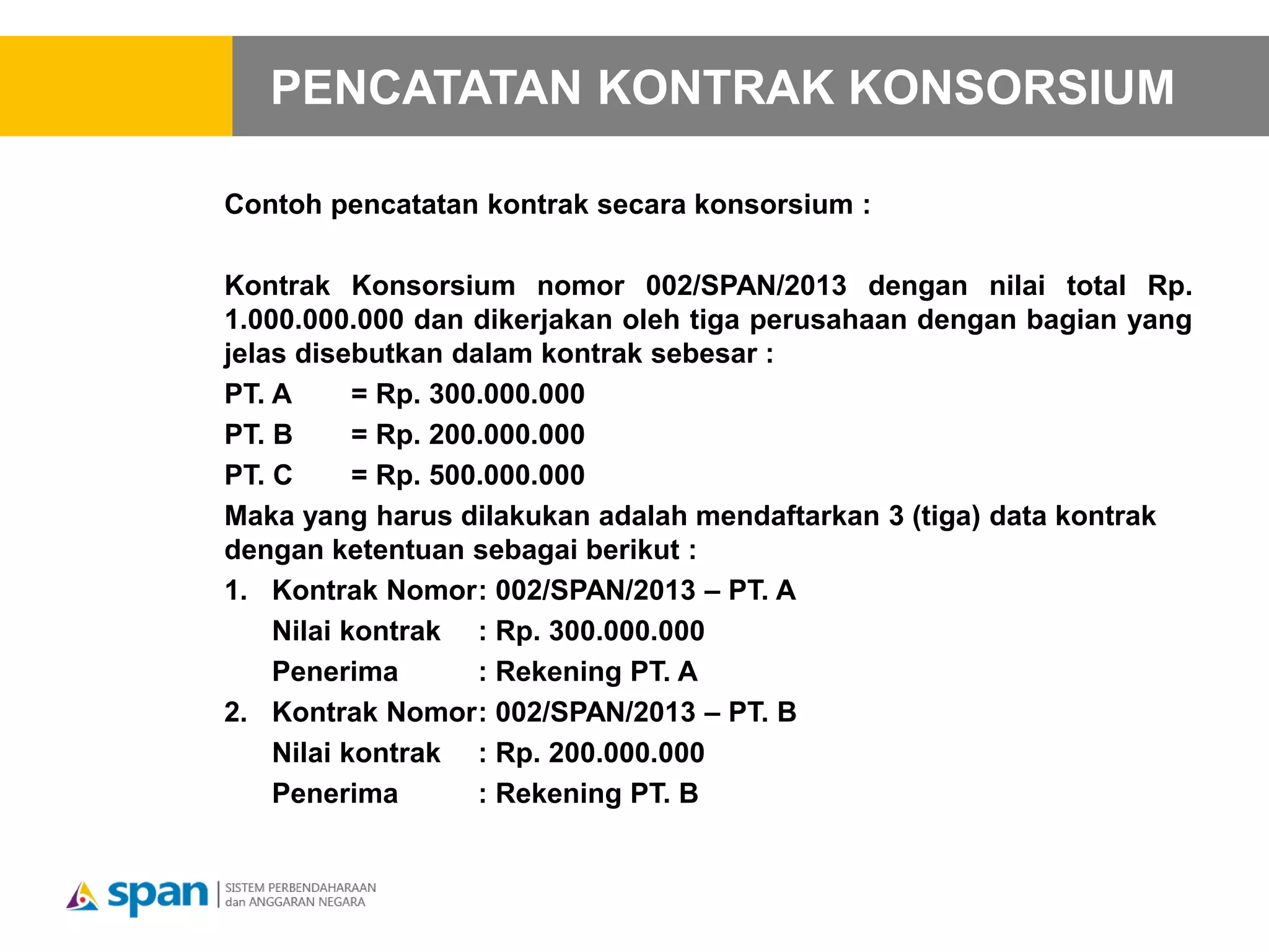 Materi tot kontrak | PPTX