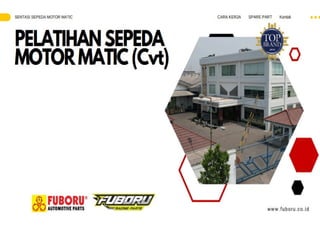 materi training cvt (continuous variable transmision)sepeda motor matic ...