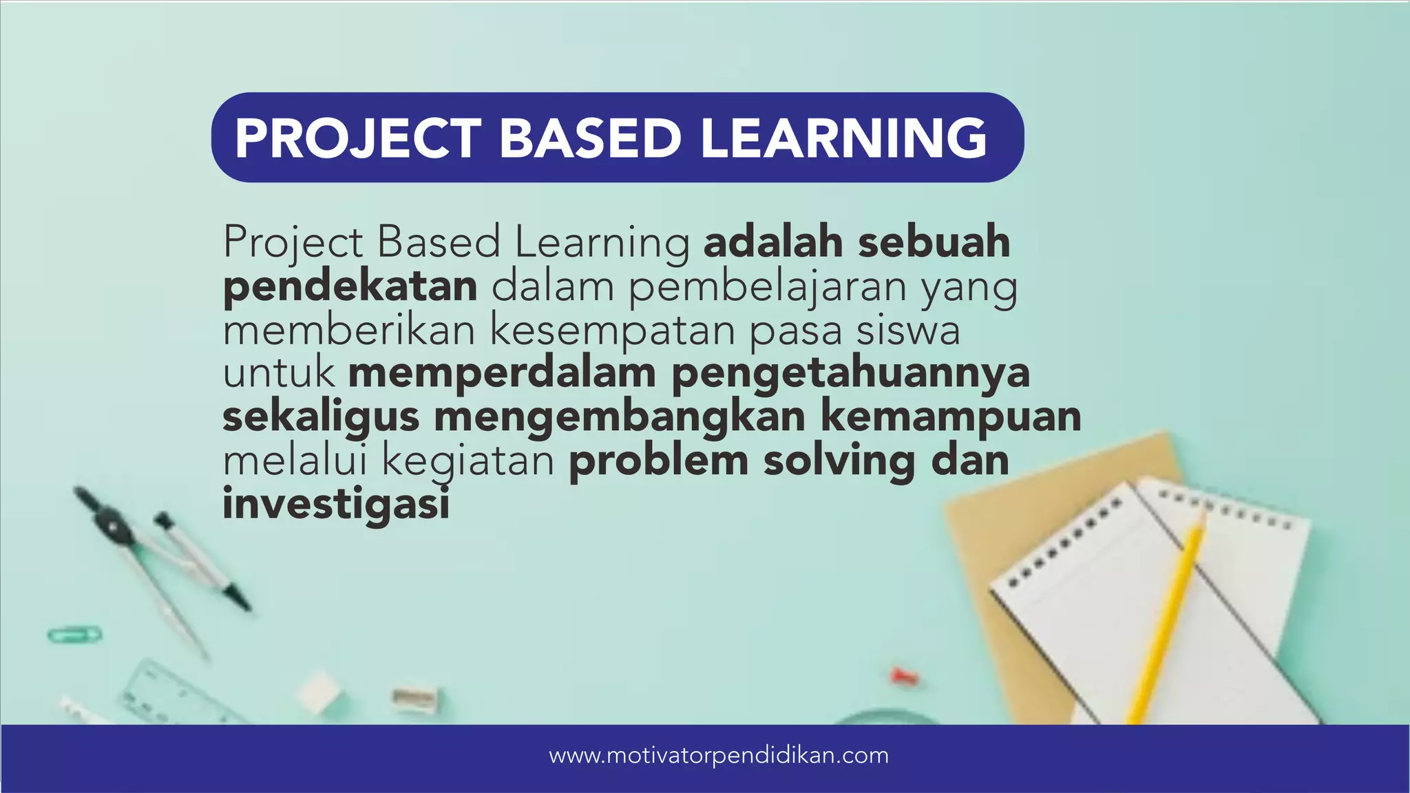 Materi Training Guru Project Based Learning Tahun 2022 | PPT