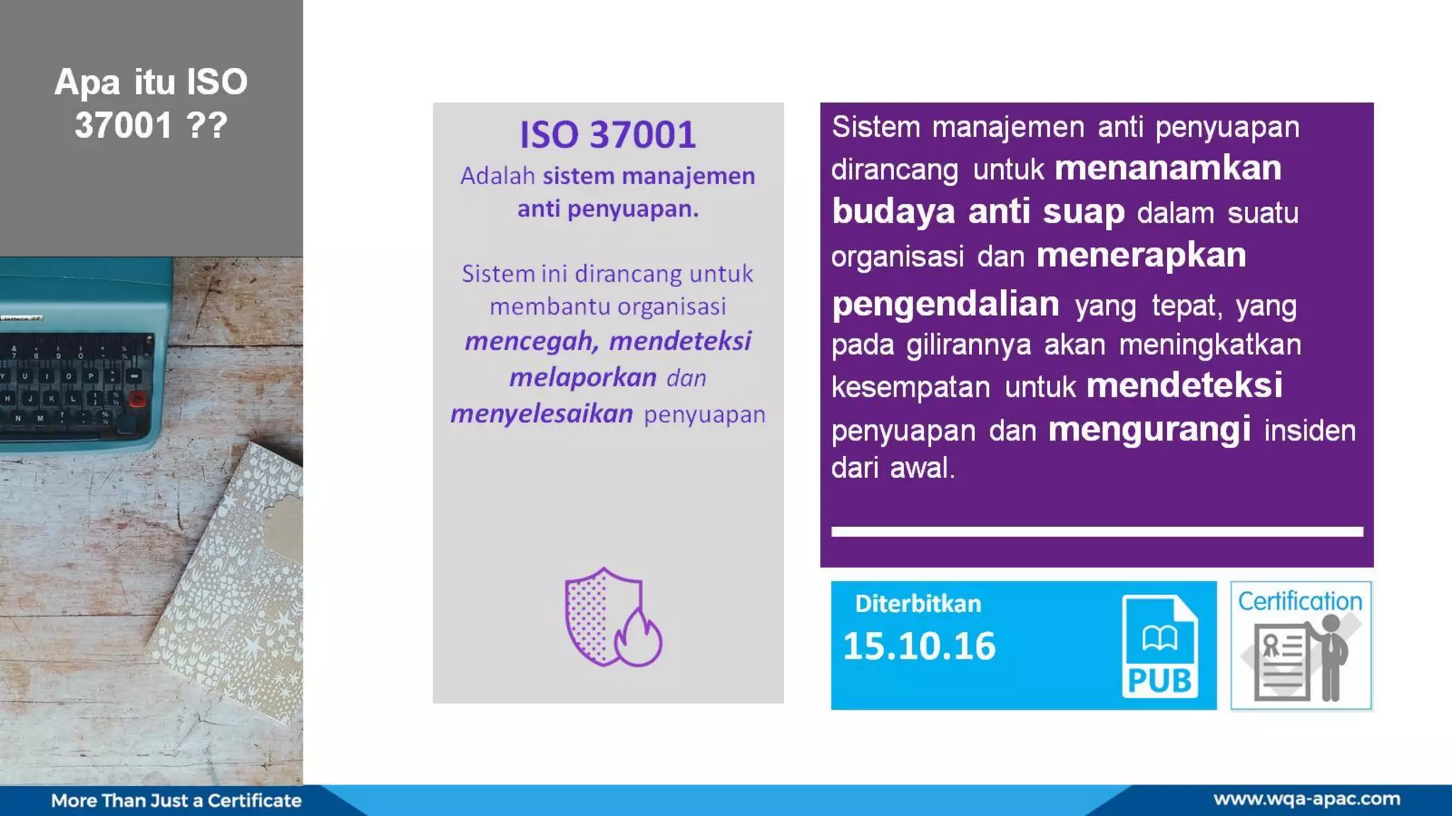 AWARENESS ISO 37001-2016 | PDF