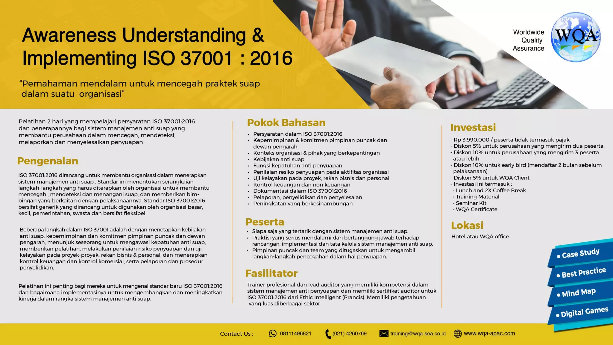 Materi ISO 37001 2016 | PDF