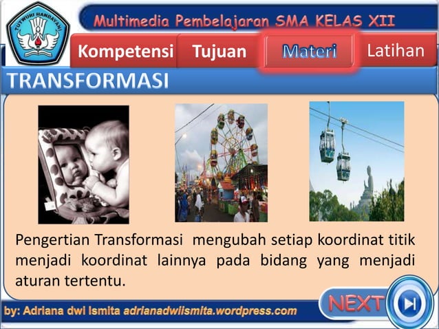 Materi transformasi | PPTX