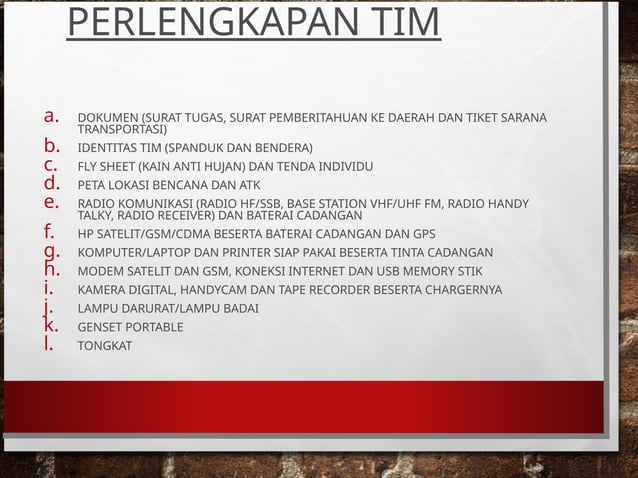 MATERI Tim reaksi cepat penanggulangan bencana.ppt