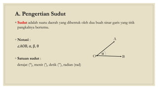 [Materi] trigonometri pertemuan 1 | PPTX