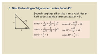 [Materi] trigonometri pertemuan 3 | PPT