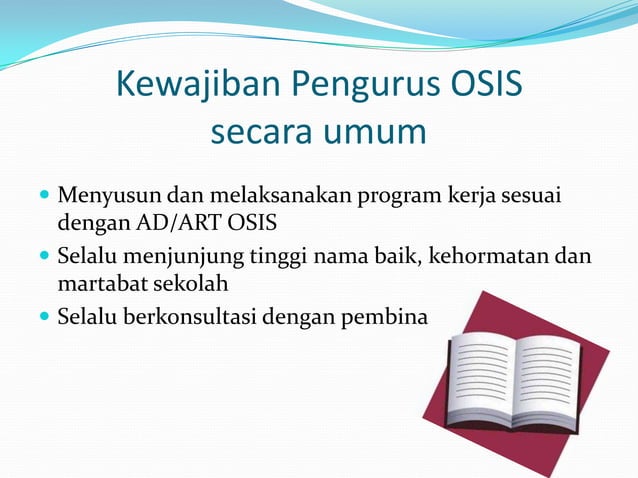 Materi tugas dan peran osis | PPTX