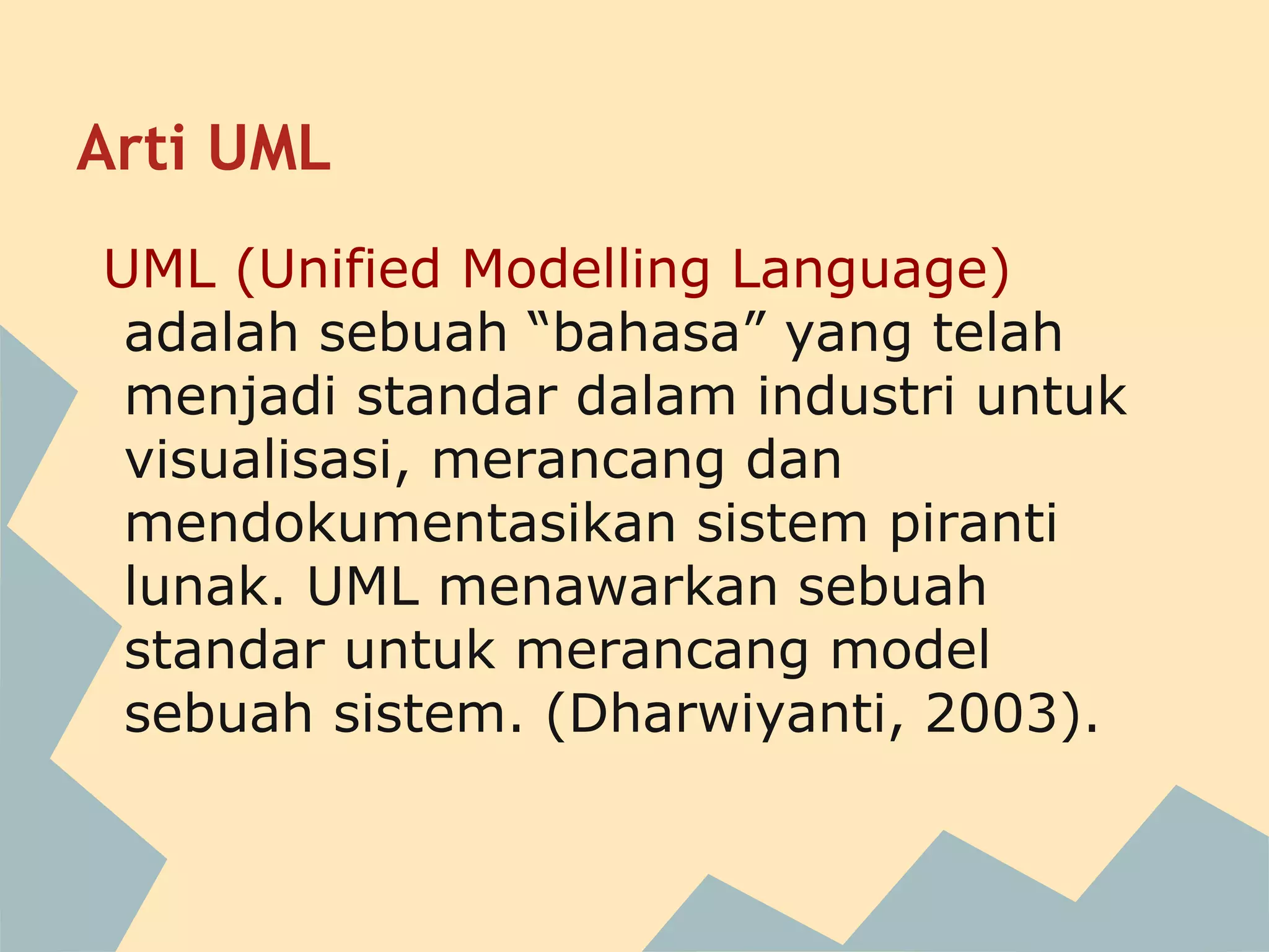 Pengenalan UML (Unified Modelling Language) | PDF Pengenalan UML (Unified Modelling Language) | PDF