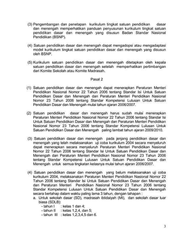 [Materi umum] permen nomor 24 sk pelaksanaan si skl | PDF