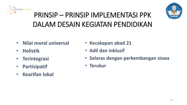 Materi umum ppk untuk bimtek k13 2018 | PPT