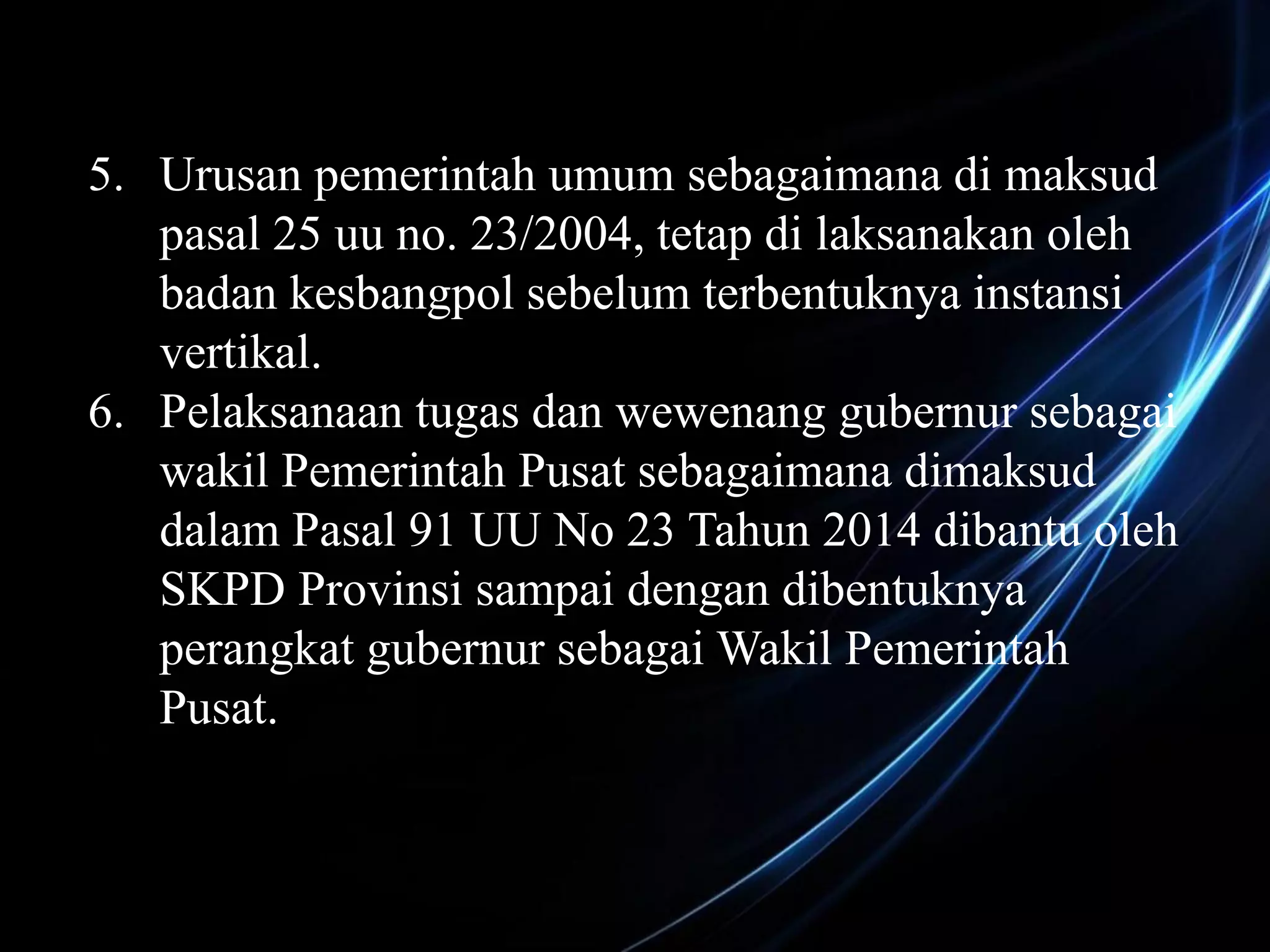 Perspektif UU 23 Tahun 2014 ttg Pemerintahan Daerah | PDF