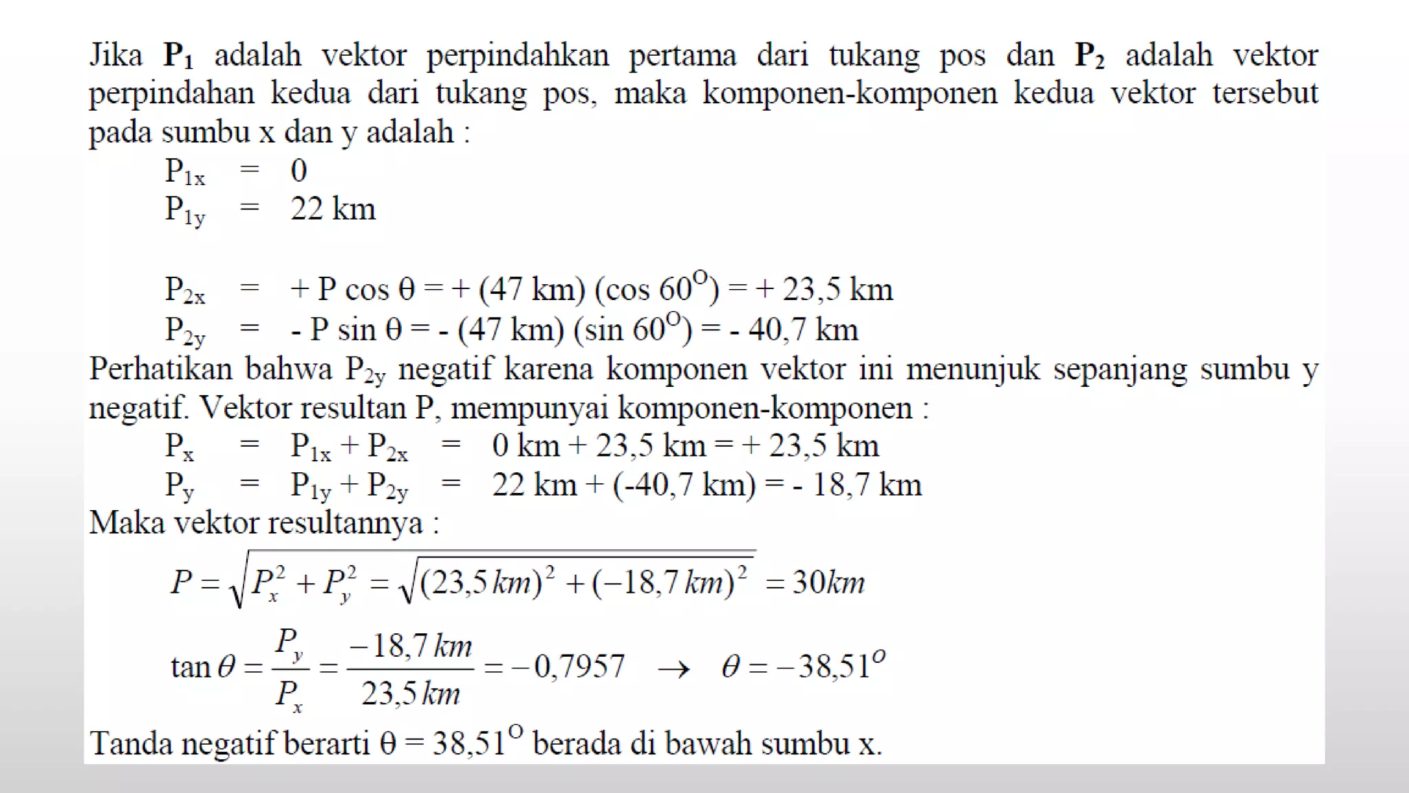 Materi vektor dalam aplikasi teknik sipil | PPTX