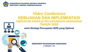 Strategi Pencapaian IKPA yang Optimal 2020 | PDF