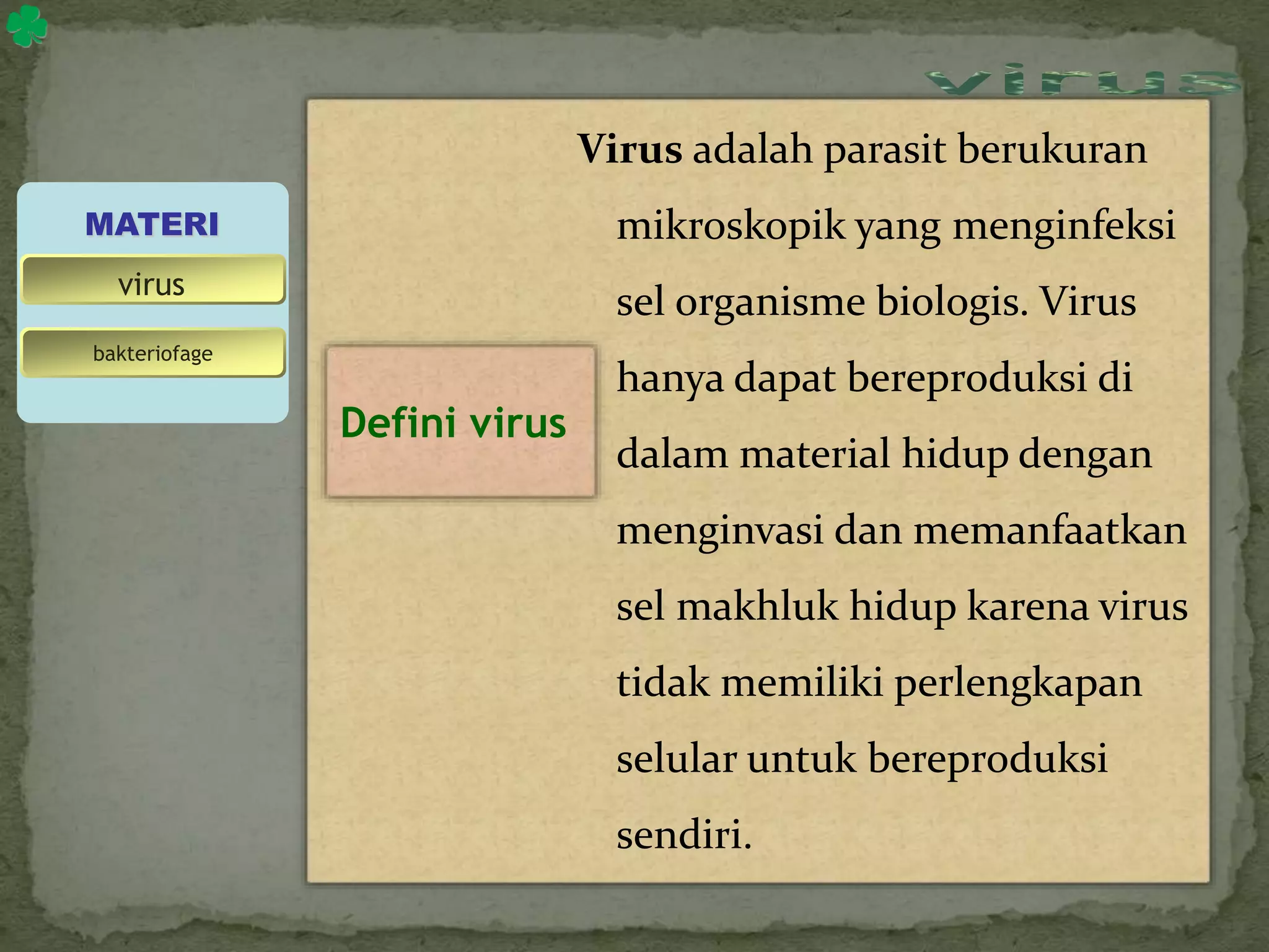 Materi virus | PPTX