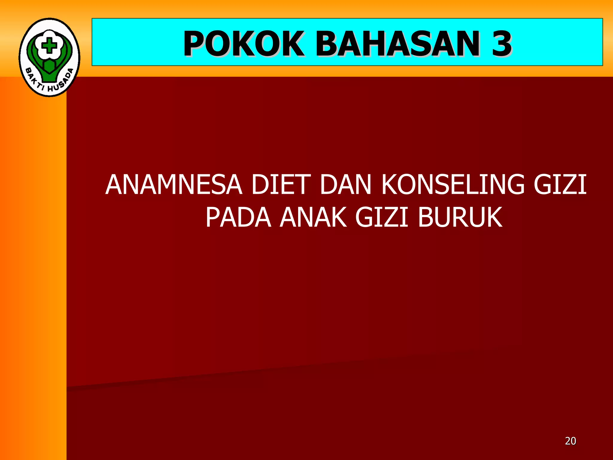 Materi v pembuatan formula pada gizi buruk | PPT