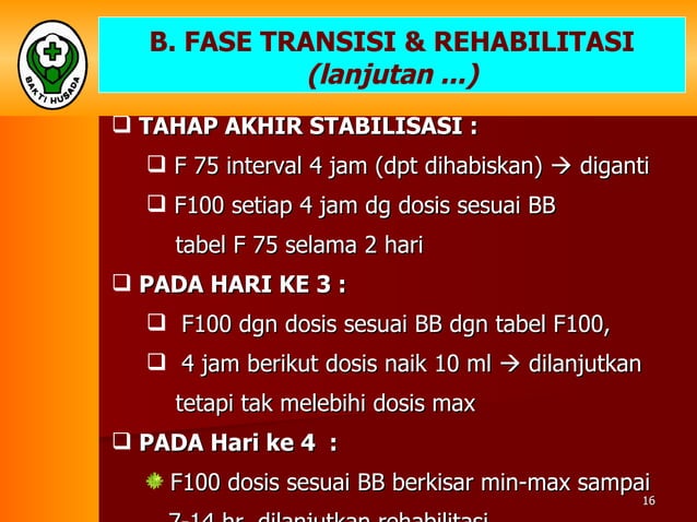 Materi v pembuatan formula pada gizi buruk | PPT