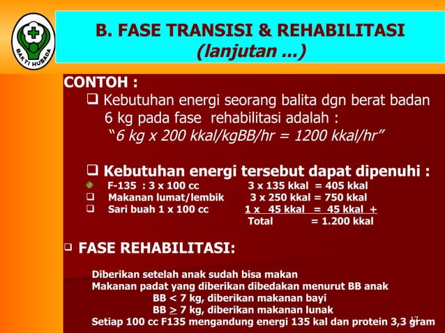 Materi v pembuatan formula pada gizi buruk | PPT