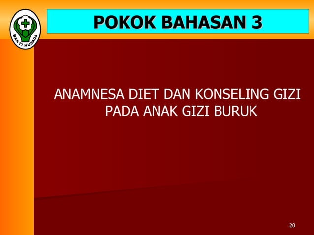 Materi v pembuatan formula pada gizi buruk | PPT