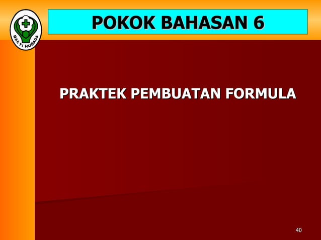 Materi v pembuatan formula pada gizi buruk | PPT