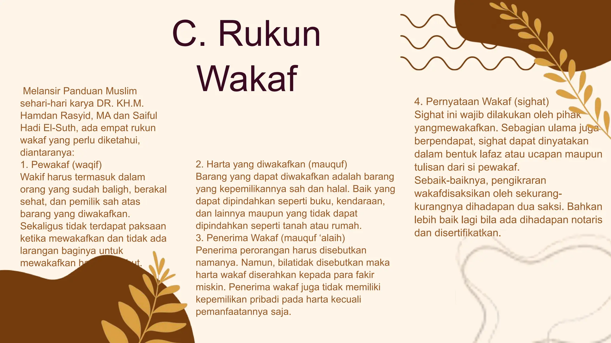 Materi Wakaf Lengkapzzzzzzzzzzzzzzzzzzzzzpptx | PPTX