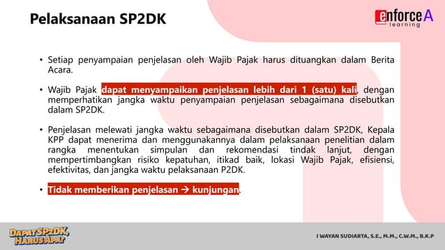 Dapat SP2DK, Harus Apa? Bagimana cara merespon surat cinta DJP? | PDF
