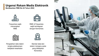 MATERI_Webinar_Implementasi Rekam Medis Berbasis Elektronik | PDF