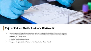 MATERI_Webinar_Implementasi Rekam Medis Berbasis Elektronik | PDF
