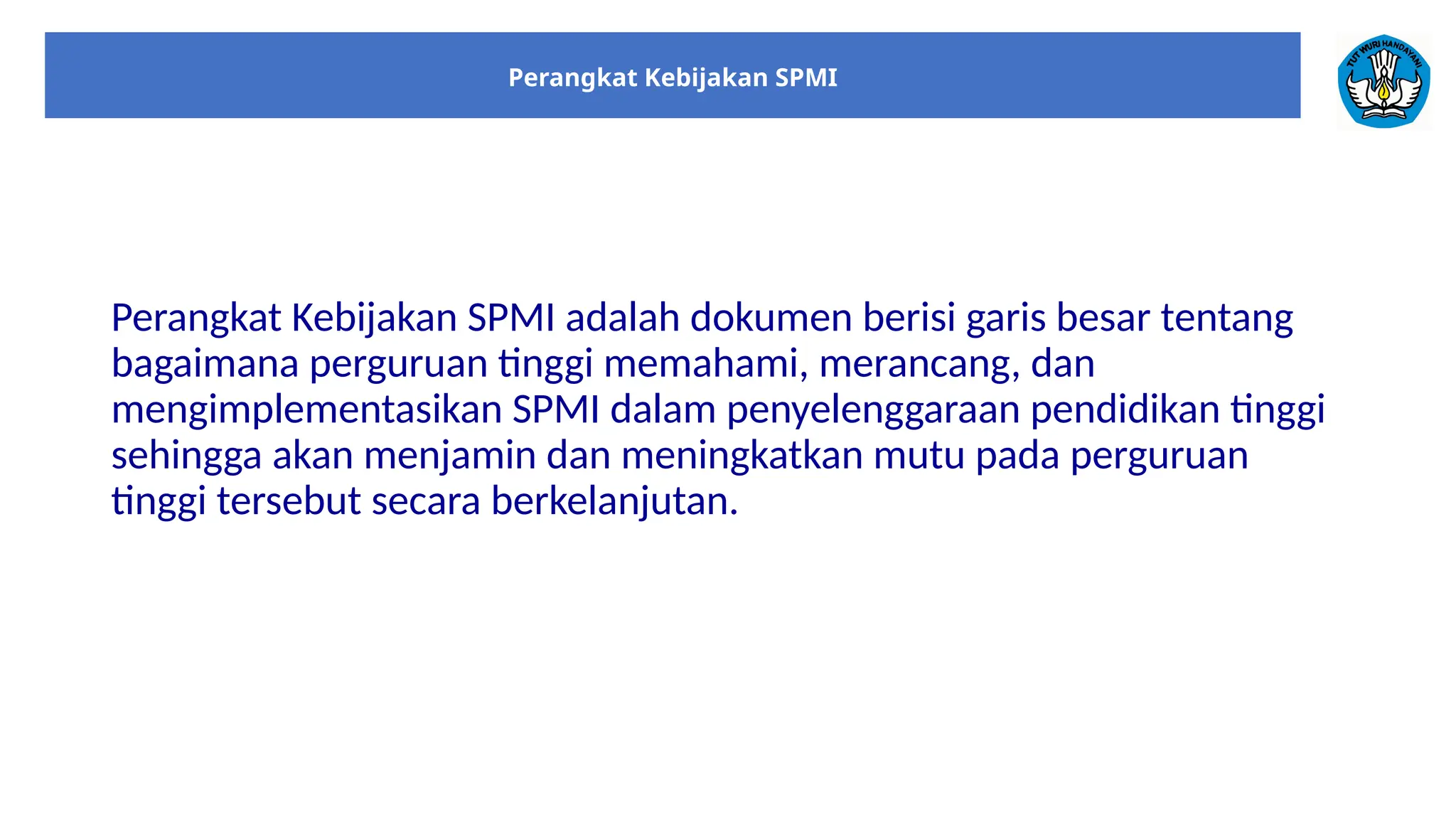 Materi Workshop Pengembangan Perangkat SPMI Berdasarkan Permendikbudristek 53 thn 2023.pptx