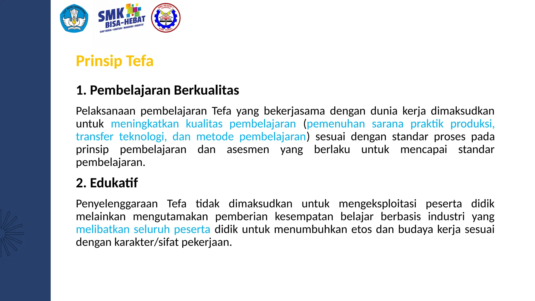 MATERI WORKSHOP TEACHING FACTORY (TEFA) SMK.pptx